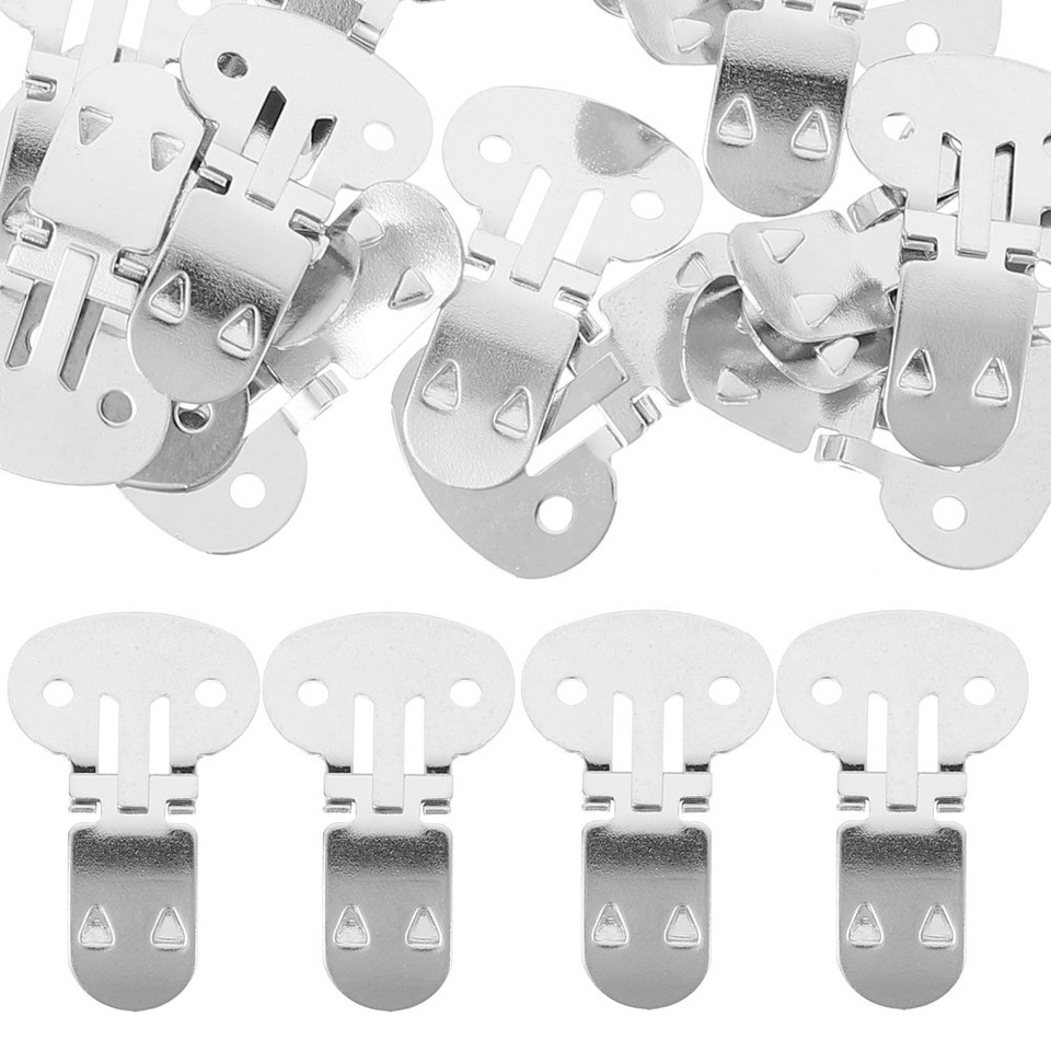 20Pcs Shoe Clip Buckle DIY Craft Buckles Blank Shoe Clip for DIY Crafts ...