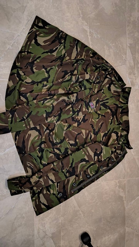 Full set British DPM Jacket Shirt and Trouser Set Camouflage NATO ...