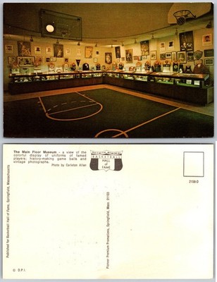 Basketball Hall of Fame Springfield MA Postcard | eBay