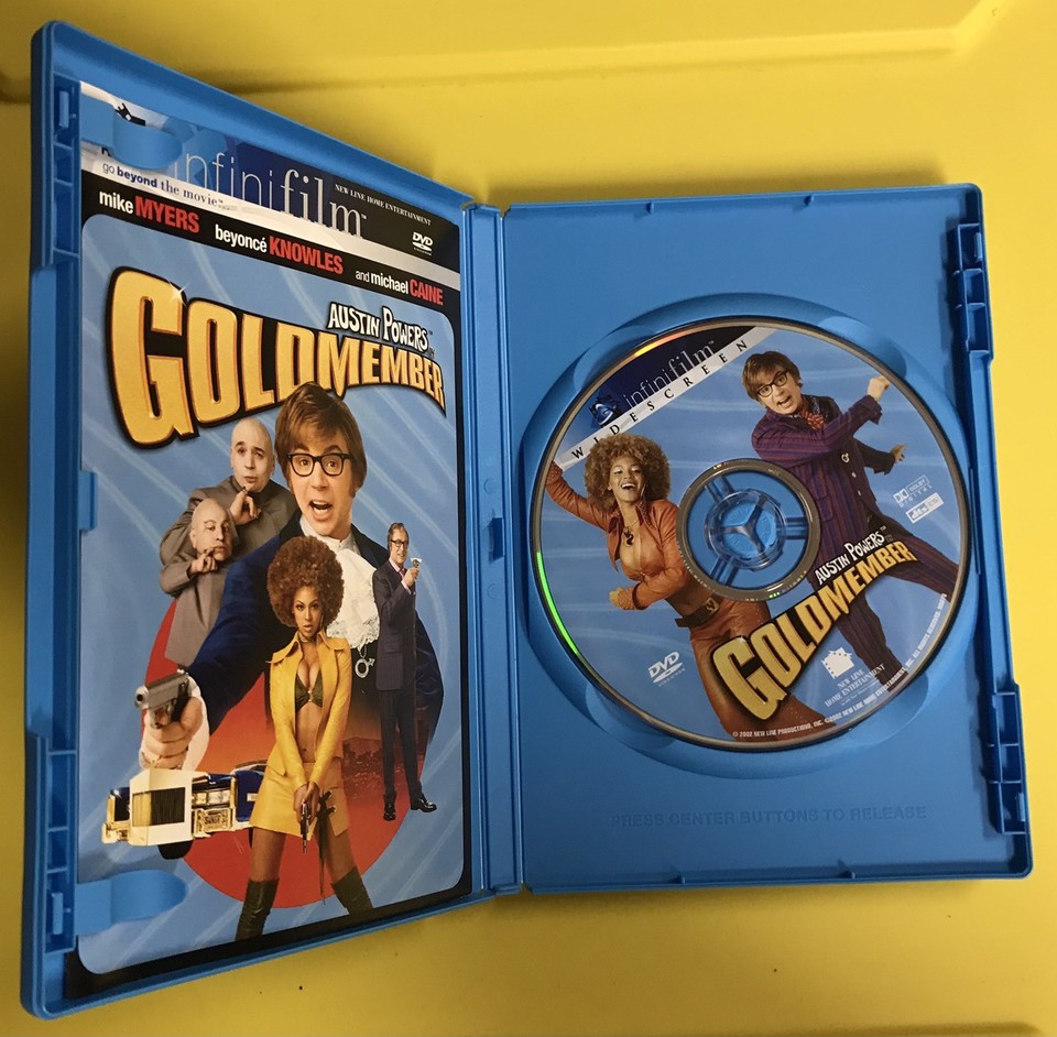 Austin Powers The Spy Who Shagged Me DVD And Austin Powers Goldmember ...