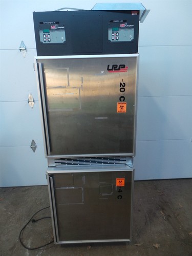 LRP Lab Research Products LR5 Temp Guard Stainless Steel Fridge/Freezer ...