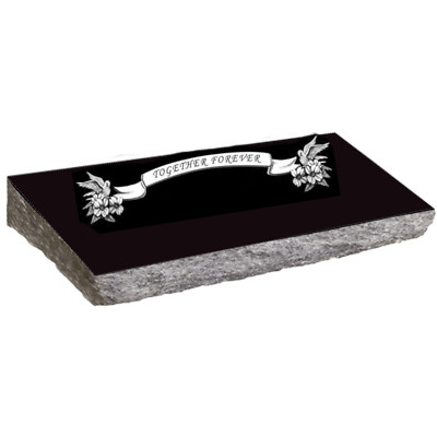 Cemetery headstone - companion - bevel marker - includes engraving | eBay