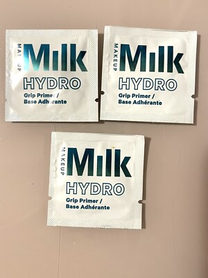 3 x MILK HYDRO GRIP PRIMER SAMPLE PACKETS 1.5ML | eBay