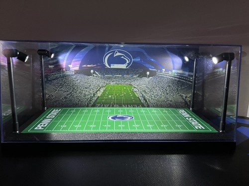 Penn State Nittany Lions Custom 2 Card PSA display case w/ LED lights ...