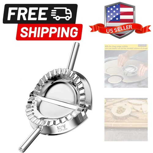 6-inch Stainless Steel Empanada Maker Dumpling Mold Ravioli Calzone | eBay