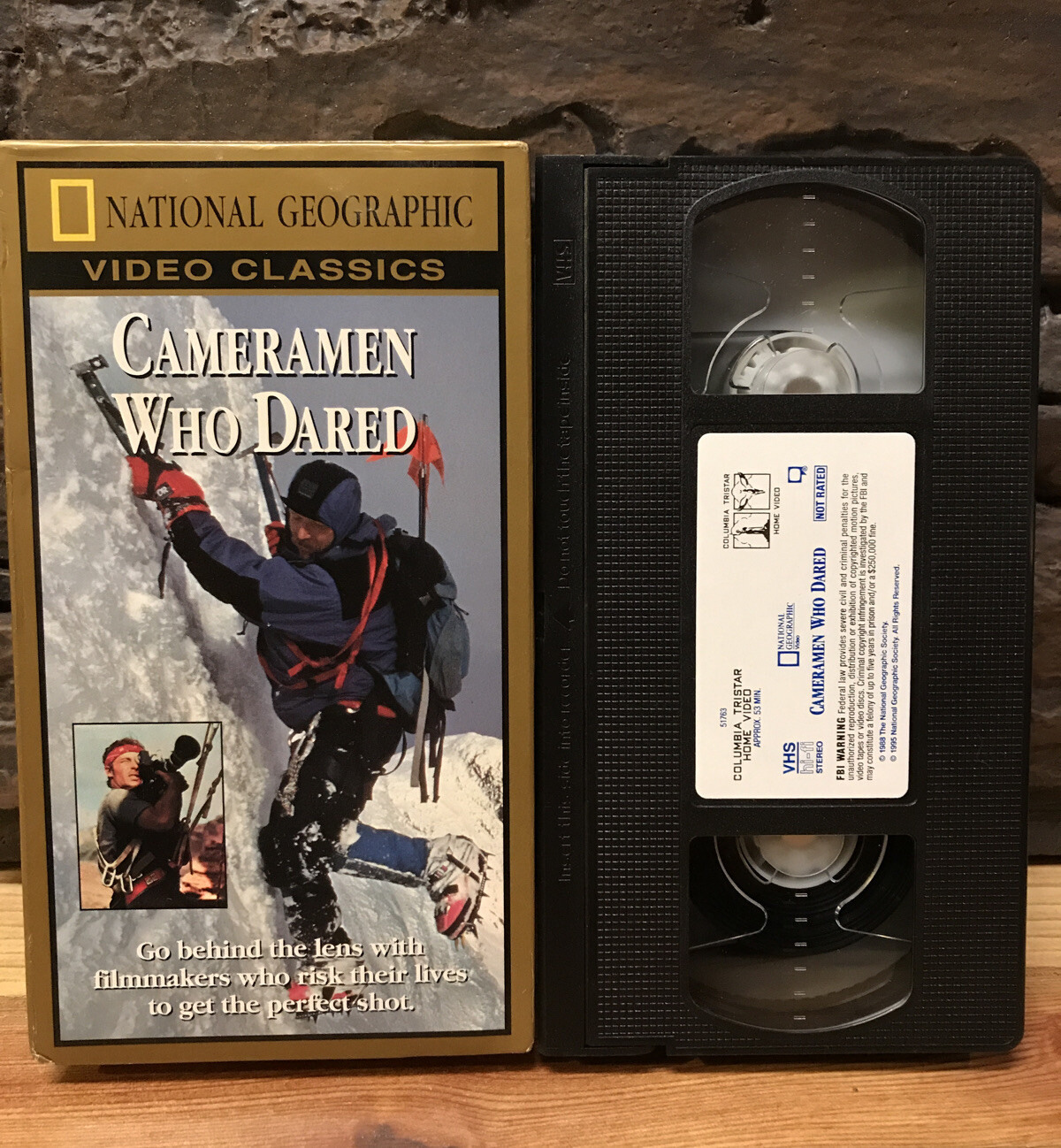 National Geographic Video - Cameramen Who Dared, Vhs Walt Clayton David ...