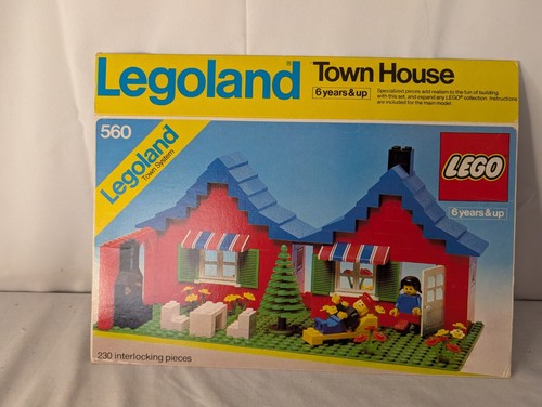 LEGO 560 LEGOLAND Town House 1978- Box Sleeve Only - Free Shipping | eBay