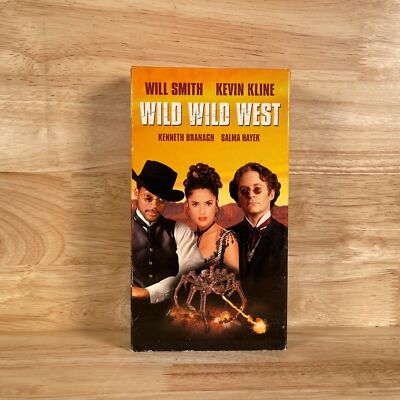 Wild Wild West Will Smith Kevin Kline Salma Hayek 1999 VHS Tape 1999 | eBay
