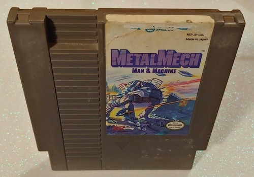 Metal Mech: Man & Machine ~ Nintendo NES Authentic Game Rare Working ...