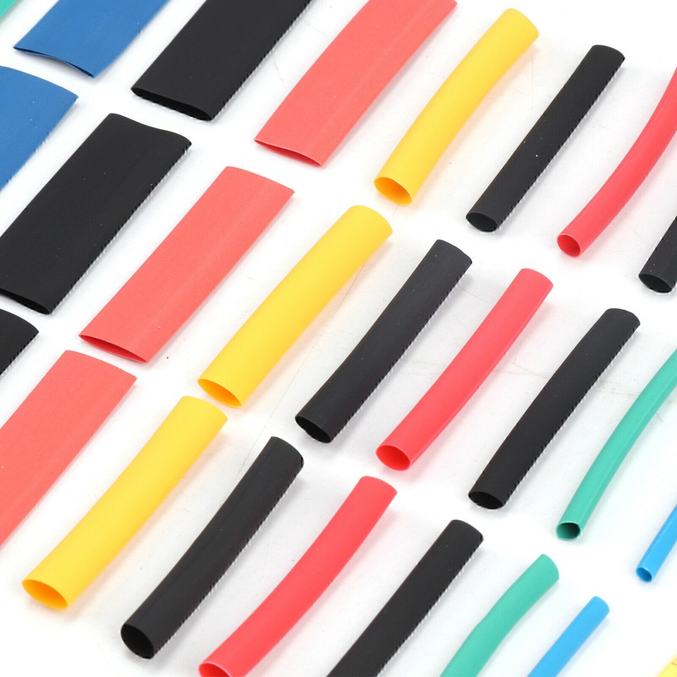 800pcs Heat Shrink Tubing Electric Insulation Tube Heat Shrink Wrap ...