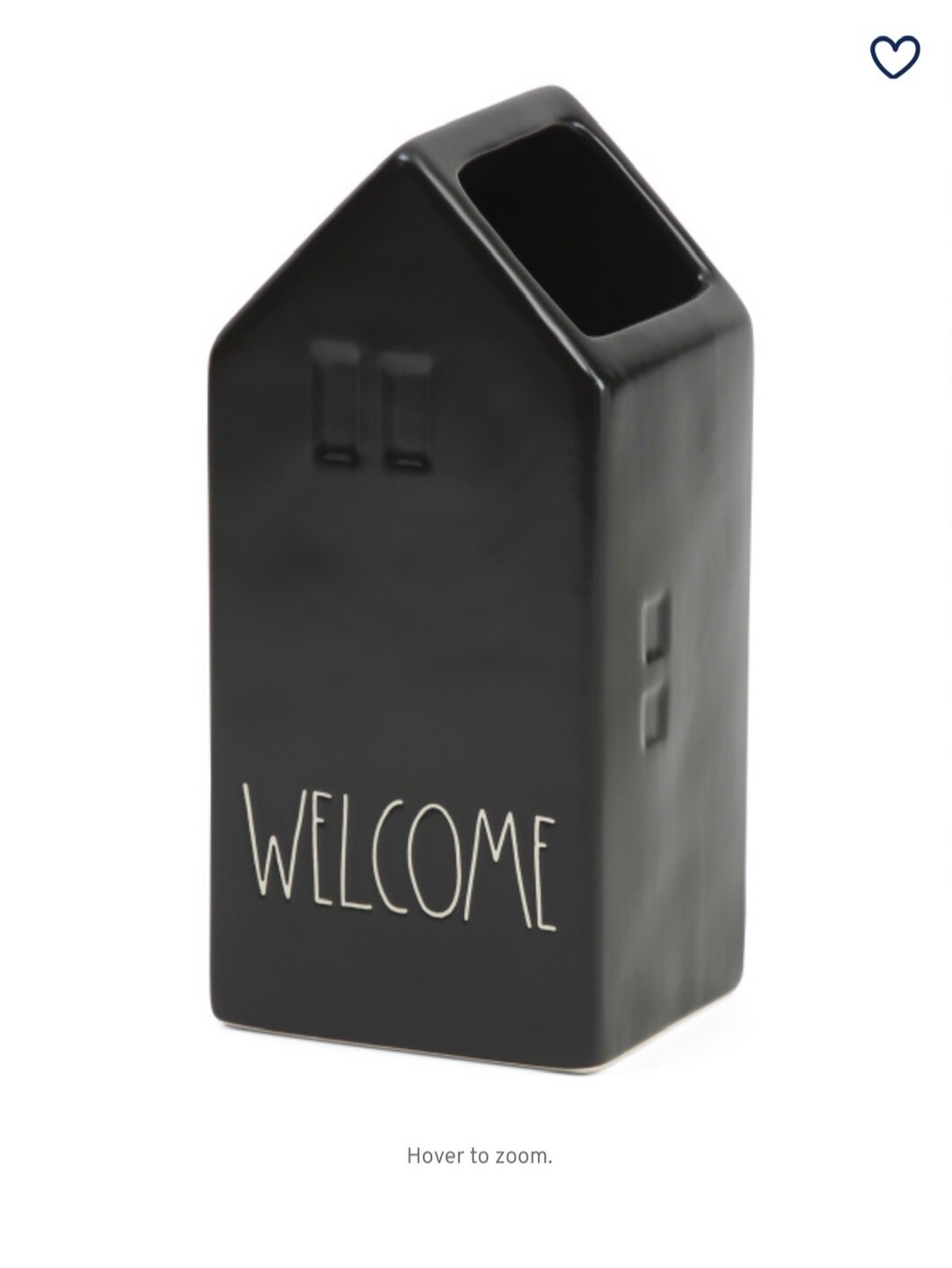 Rae Dunn “WELCOME” House Shaped Vase | eBay