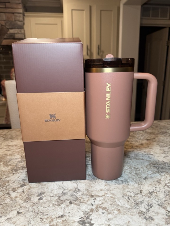 Stanley Quencher Protour 40oz Flip Straw Tumbler Mocha Latte Limited IN ...