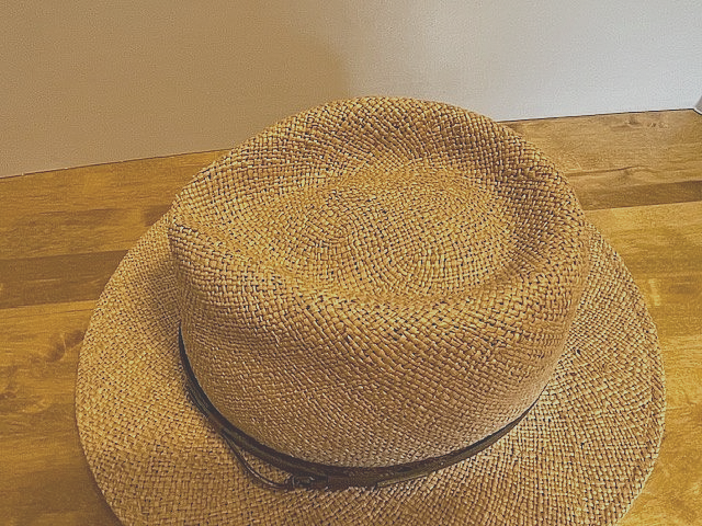 Men's Pendleton AB177-81284 Tan Panama Outback Straw Hat with Logo Hat Band | eBay