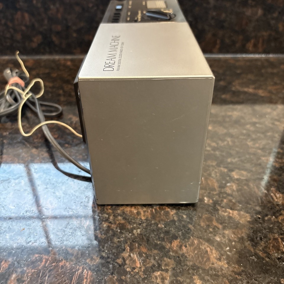 Sony ICF-C30W Dream Machine FM/AM Digital Clock Radio Vintage Clean ...