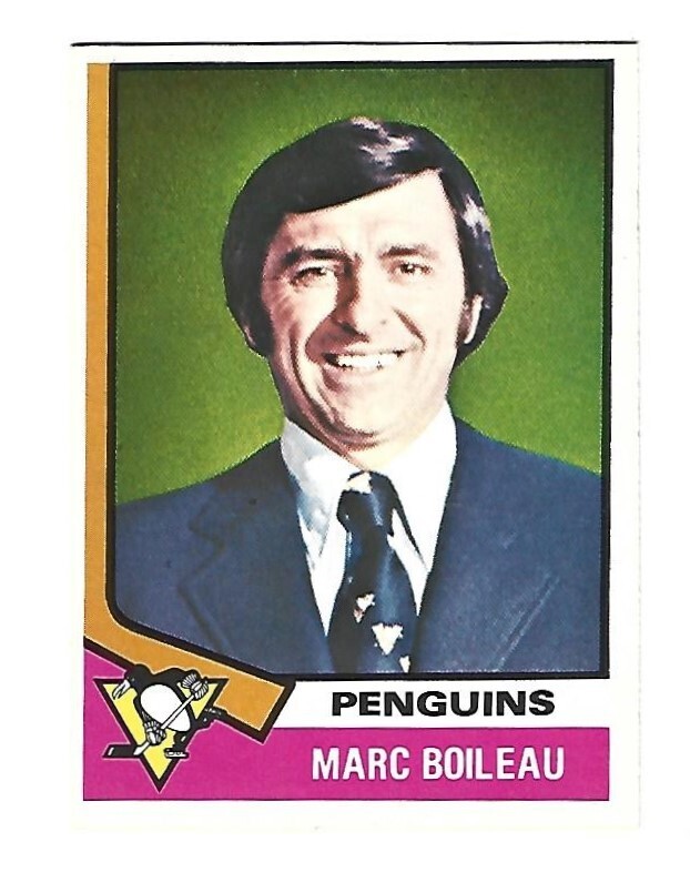1974 OPC #49 MARC BOILEAU NM/MT - HIGH GRADE CARD !!! | eBay