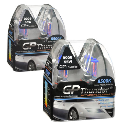 Original GP-Thunder II 8500K 9005+9006 Xenon Ion Light Bulbs | eBay