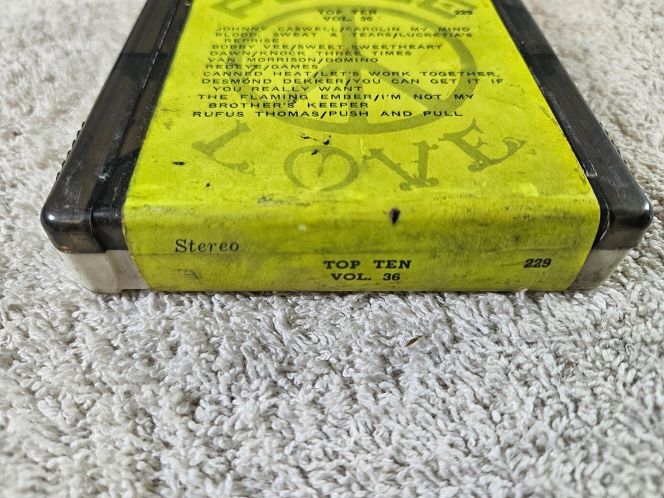 Top Ten- Vol 36 4-Track Cartridge (Muntz type)- Tested. | eBay