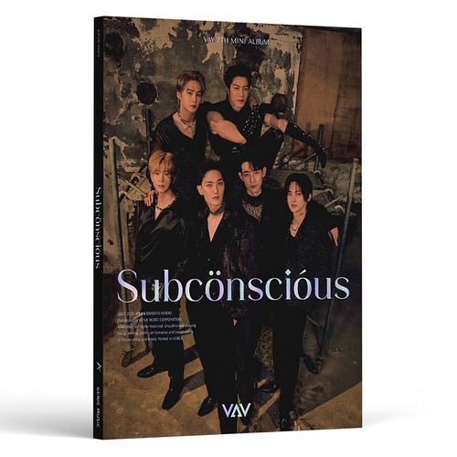 VAV [SUBCONSCIOUS] 7th Mini Album/CD+Photo Book+Holder+Cover+3 Card ...
