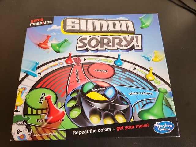 2020 Hasbro Gaming Simon Sorry Game Mashups Board Game for sale online ...