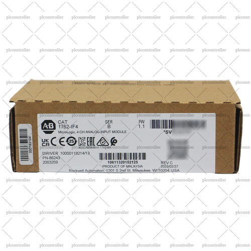 New Allen-Bradley 1762-IF4 MicroLogix 4 Point Analog Input Module | eBay