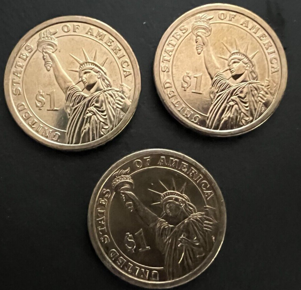 John Adams (3) $1 US Gold Coins 2007D 1797-1801 | eBay