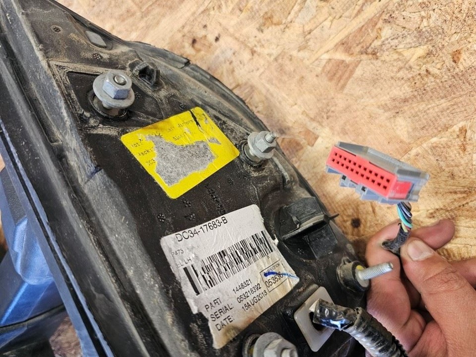 13-16 Ford F350 Super Duty USED OEM Left Door Power Heated Side View ...