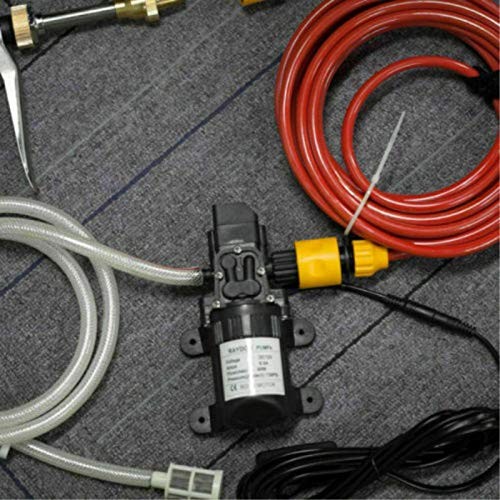 Portable High Pressure Washer 12V, Car Electric Water Cleaner Wash Pump ...