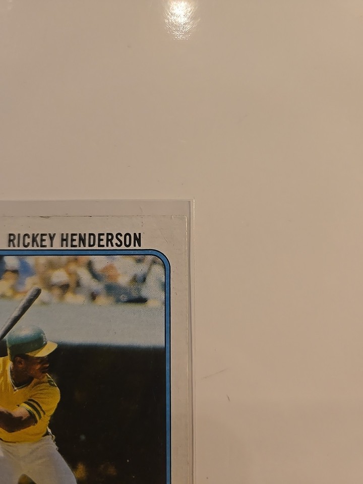 Rickey Henderson 1980 Topps Rc #482 | eBay