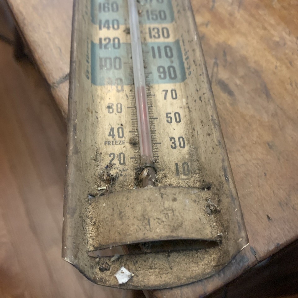 Vintage Curo Meter Old Tobacco Curing Thermometer Antique Wall Decor ...