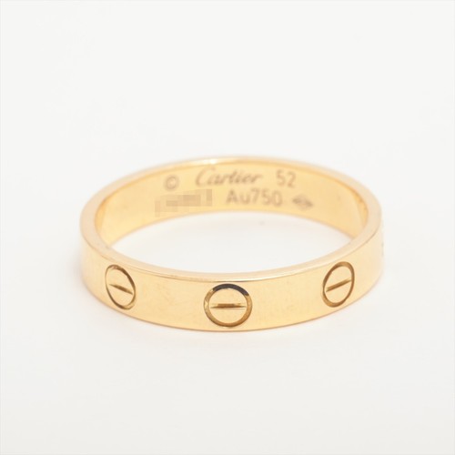 Cartier Mini Love Ring 750(YG) 3.2g 52 | eBay