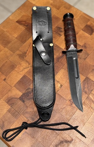 KA-BAR Knife Sheath- (Sheath ONLY) Custom Made - Black | eBay