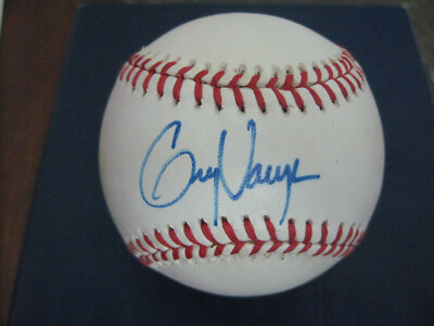Greg Vaughn Autographed Baseball - Milwaukee Brewers - Original owner ...