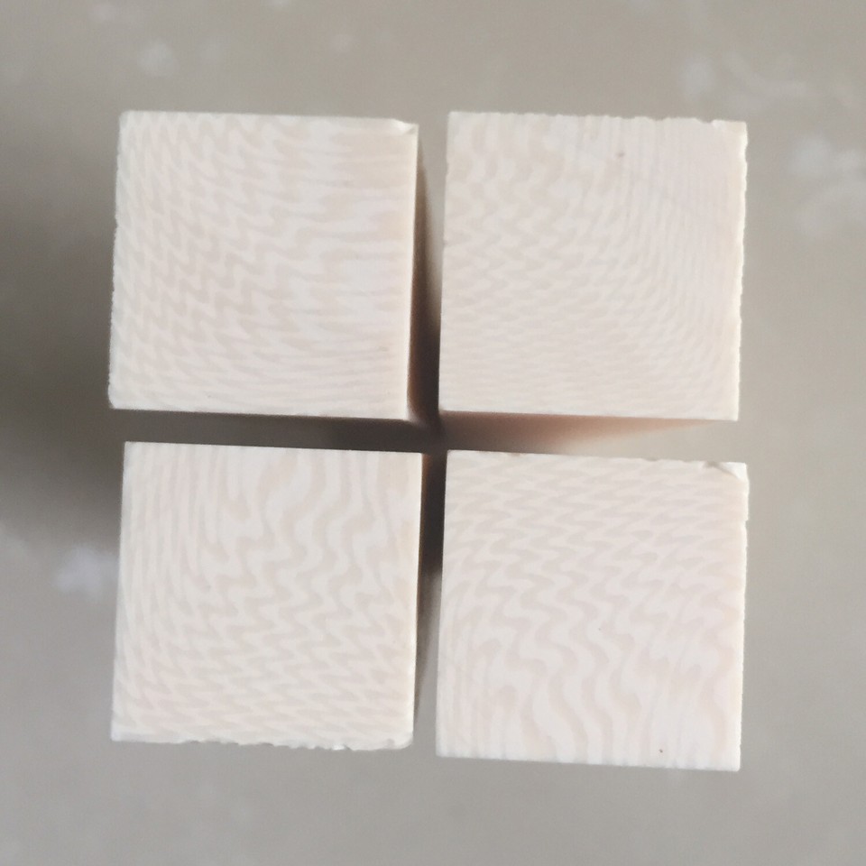 ARVORIN Ivory Substitute Imitation Pen Turning Blank / Game Calls Craft ...