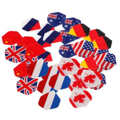 40 Pcs Flights Shape National Flag Pattern Design | eBay UK