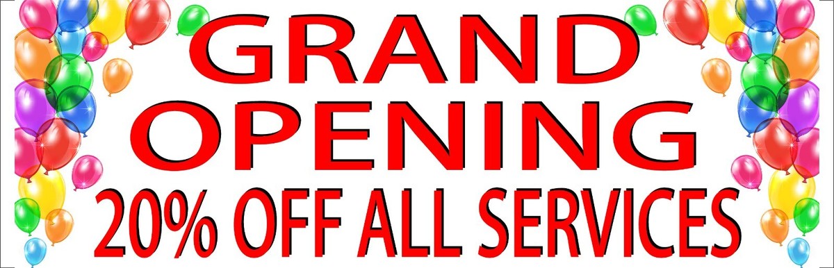 Grand Opening Sale Banner