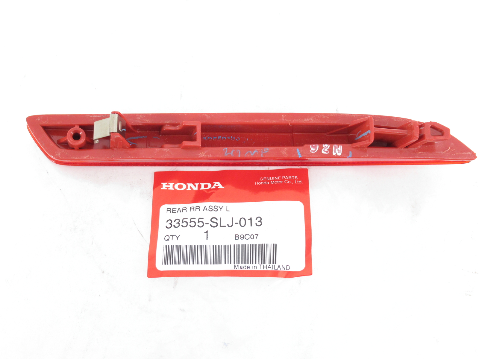 Genuine OEM Honda Acura 33555-SLJ-013 Driver Rear Bumper Reflector CR-V ...
