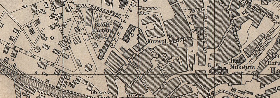 COIRE / CHUR. Chur. town city stadtplan. Switzerland Suisse Schweiz ...