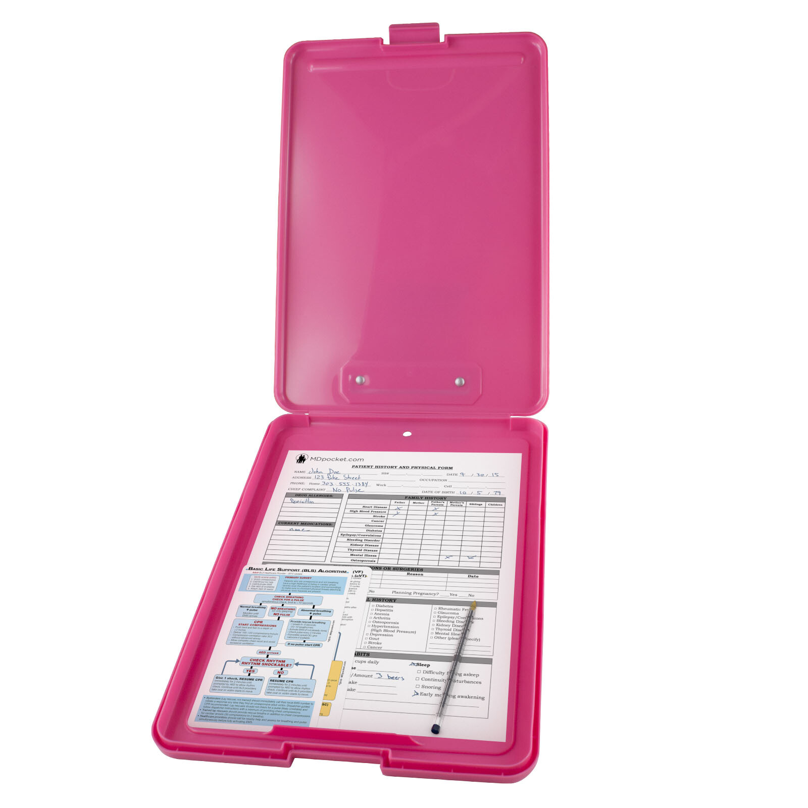 PINK STORAGE CLIPBOARD 20 PACK | eBay