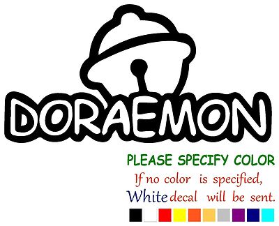 Doraemon Graphic Die Cut decal sticker Car Truck Boat Window Laptop 7 ...
