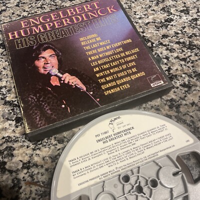 💥Engelbert Humperdinck His Greatest Hits 3 ¾ IPS Reel-to-Reel Tape ...