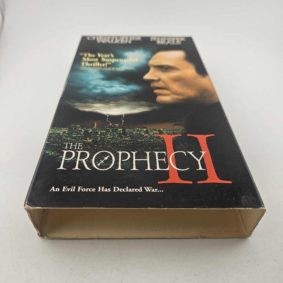 The Prophecy II VHS 1997 Christopher Walken Jennifer Beals Brittany Murphy 786936059649| eBay