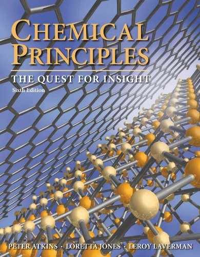 Chemical Principles - Hardcover, by Atkins Peter; Jones Loretta ...