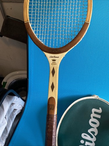 Wilson Jack Kramer Autograph Vintage Wooden Tennis Racket In good ...