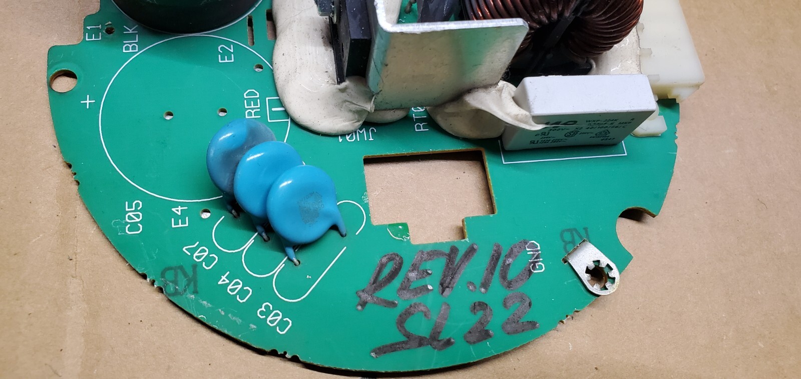 ECM 8794705HGP1 REV. 10 rectifier 2 capacitors SL22 thermistor board | eBay