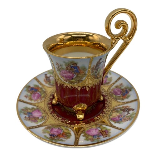 RZB cat leg cup and saucer Vintage Retro | eBay