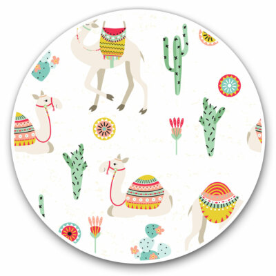 2 x Vinyl Stickers 25cm - Funky Camels Desert Animals Cool Cool Gift ...