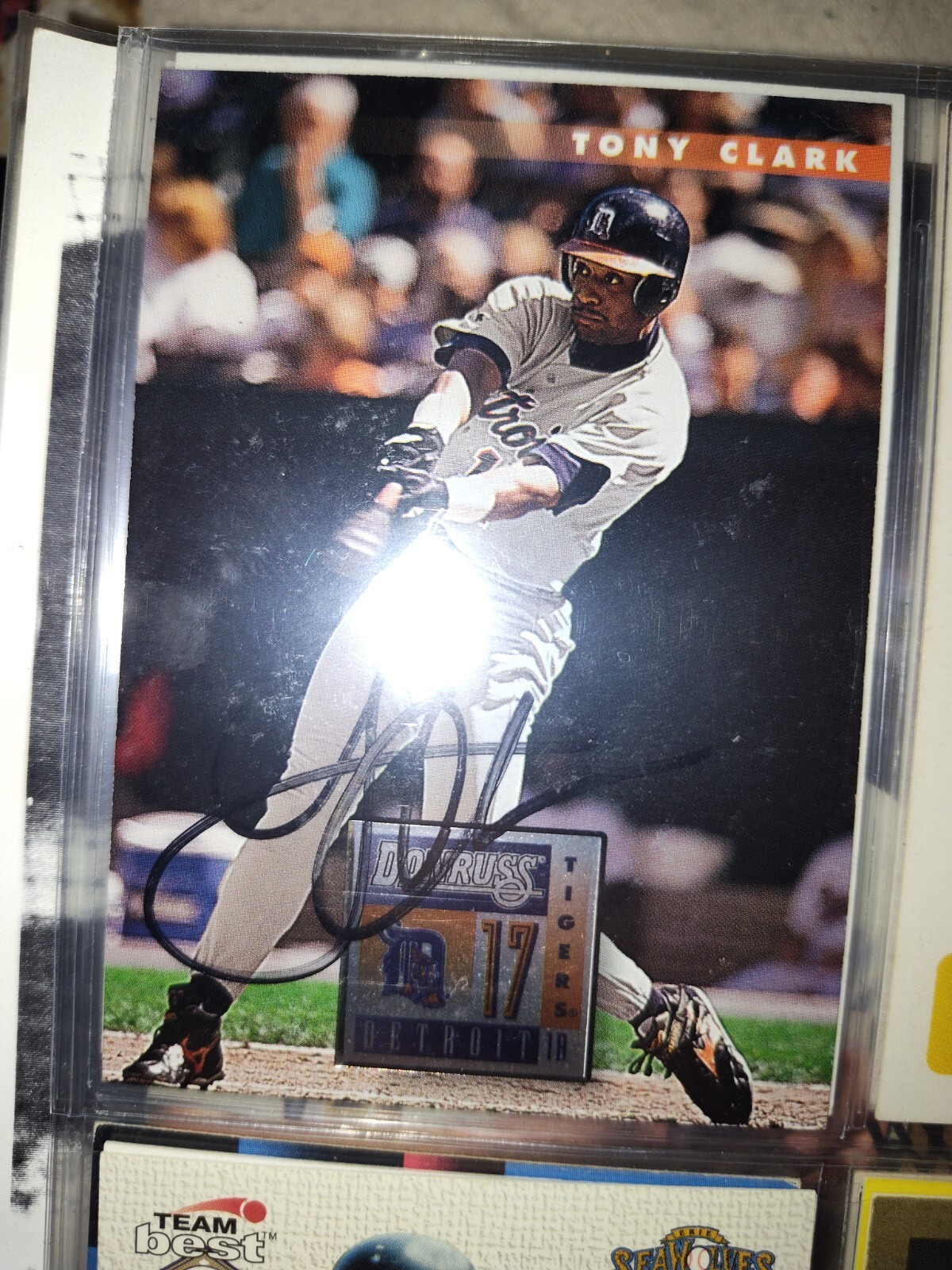 Tony Clark Mlb Player Association Detroit Tigers Autograph | eBay