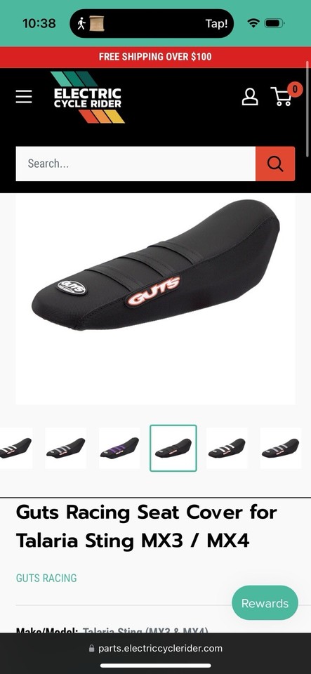 surron guts seat cover brand new | eBay