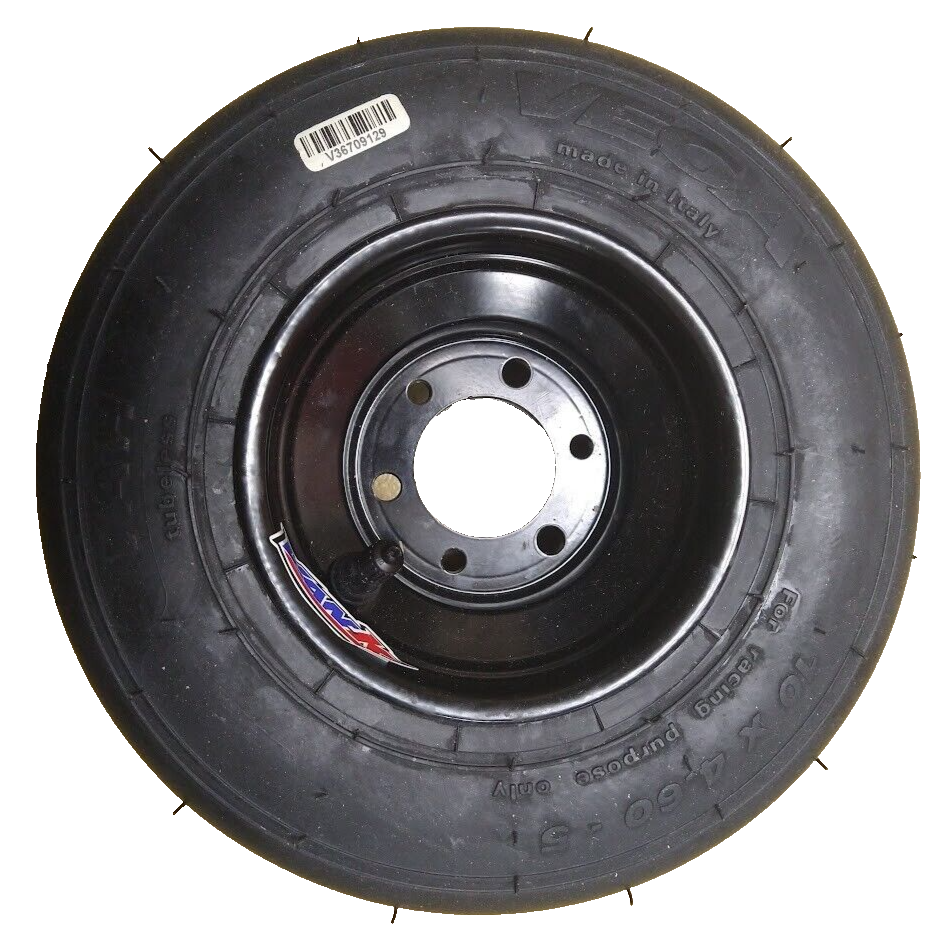 NEW 5" Vega VAH Red 10x4.60-5 Racing Slick VanK Black Quarter Midget ...