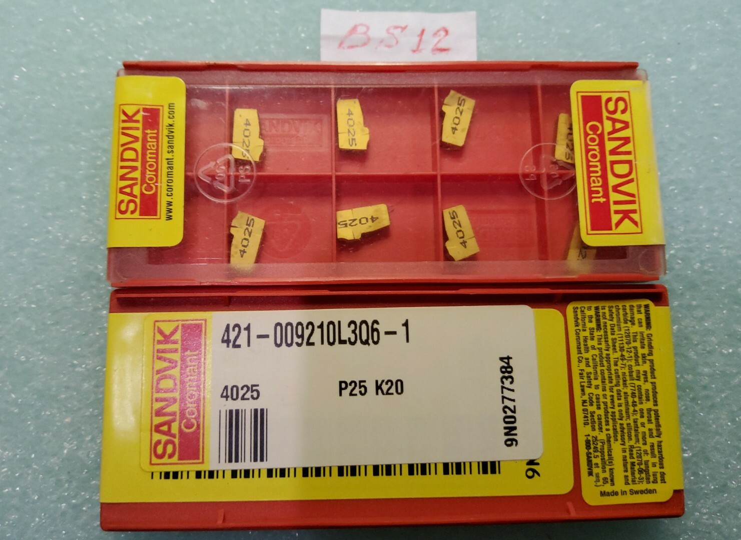 SANDVIK 421-009210L3Q6-1 4025 CARBIDE INSERTS , 10 PCS | eBay